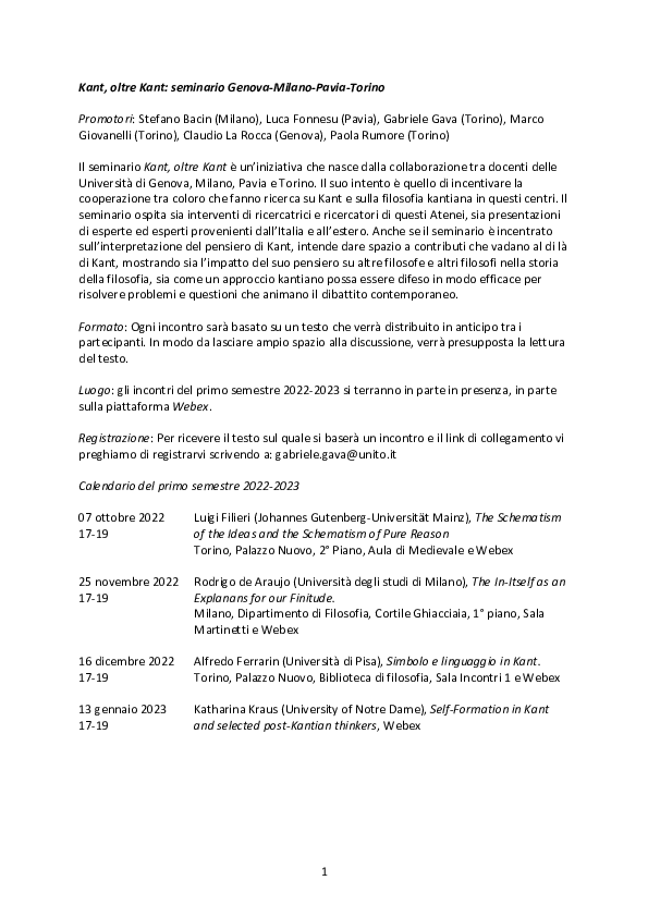 (PDF) The Schematism of the Ideas and the Schematism of Pure Reason