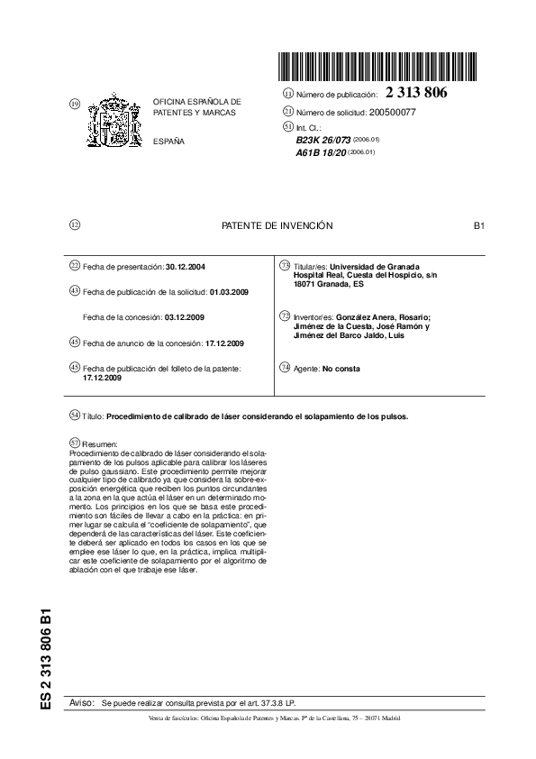 (PDF) Procedimiento de calibrado de láser considerando el solapamiento ...