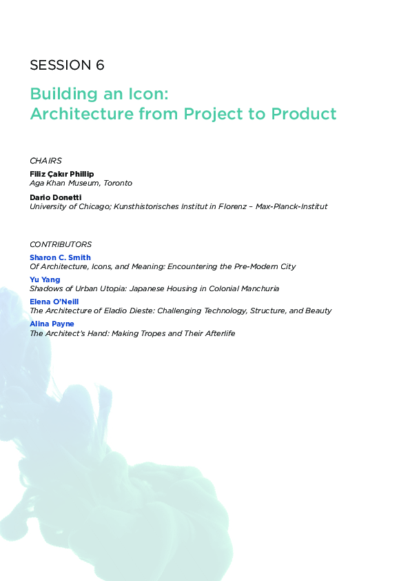(PDF) Building an Icon. Architecture from Project to Product