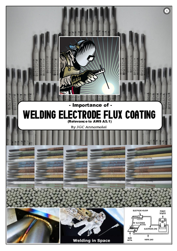 (PDF) The Importance of Welding Electrode Flux Coating