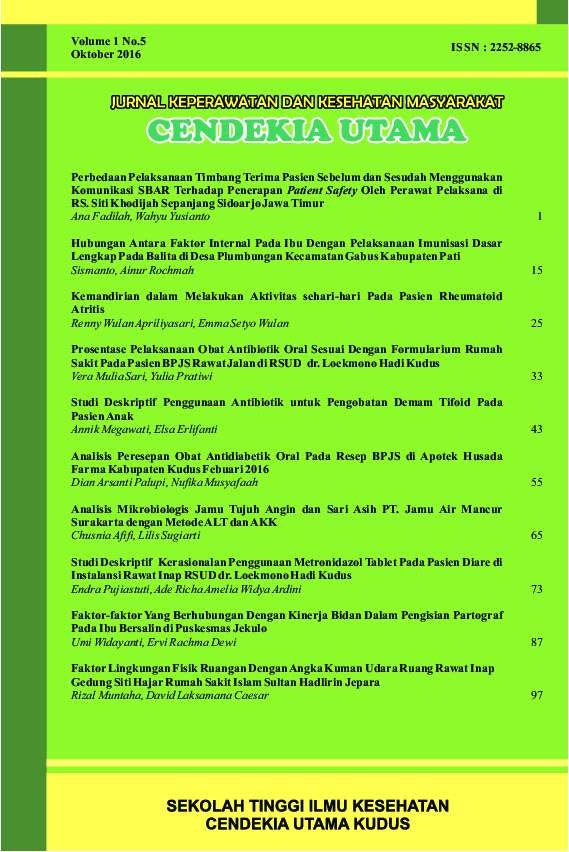 (PDF) Analisis Mikrobiologis Jamu Tujuh Angin Dan Sari Asih Pt. Jamu ...