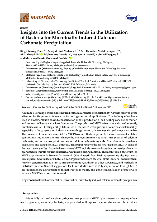 (PDF) Insights into the Current Trends in the Utilization of Bacteria ...