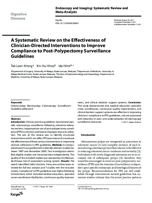 (PDF) A Systematic Review on the Effectiveness of Clinician-Directed ...