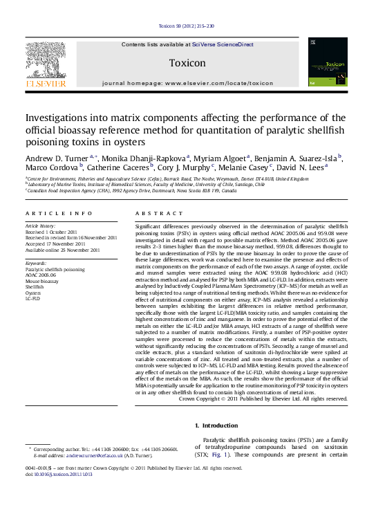 (PDF) Investigations into matrix components affecting the performance ...