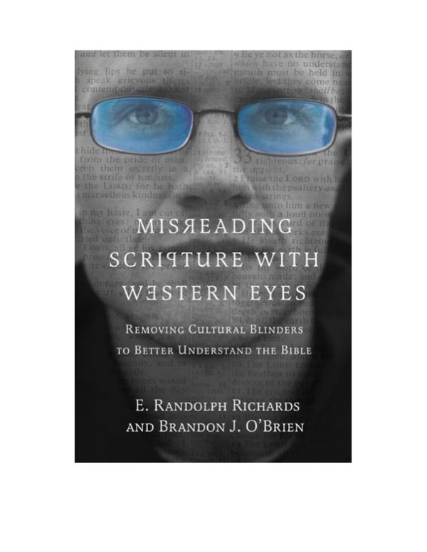 (PDF) Misreading Scripture with Western Eyes Introduction