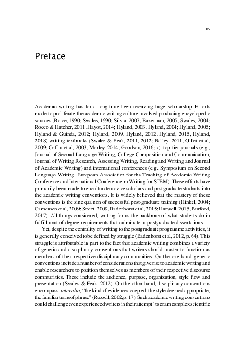 (PDF) Academic writing has for a long time been receiving huge ...