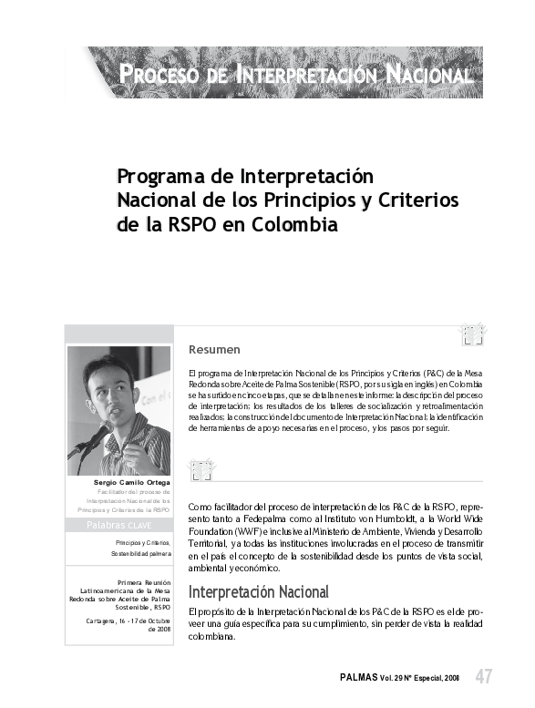 (PDF) Programa de Interpretación Nacional de los principios y criterios ...