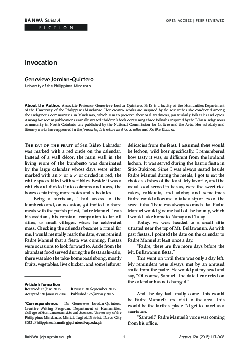 (PDF) Invocation