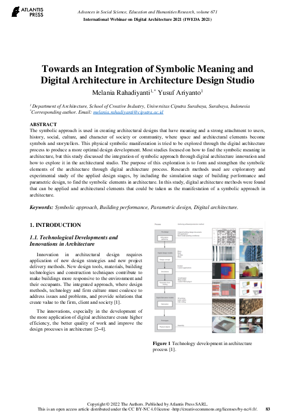 (PDF) Towards an Integration of Symbolic Meaning and Digital ...