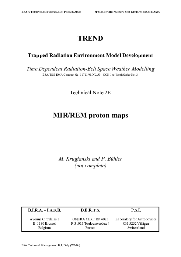(PDF) MIR/REM proton maps
