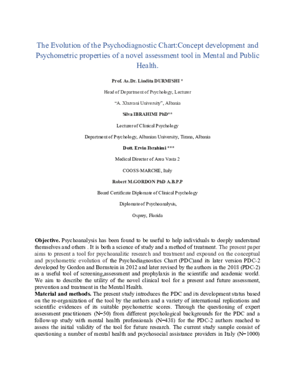 (DOC) Full text the evolution of PDC | Silva Ibrahimi - Academia.edu