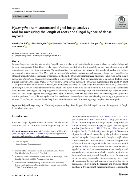 (PDF) HyLength: a semi-automated digital image analysis tool for measuring the length of roots ...