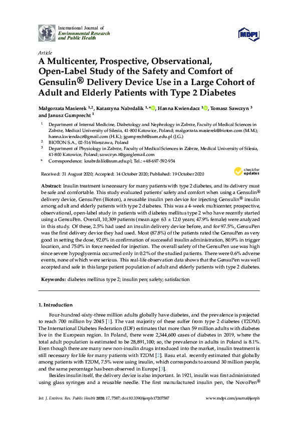 (PDF) A Multicenter, Prospective, Observational, Open-Label Study of ...