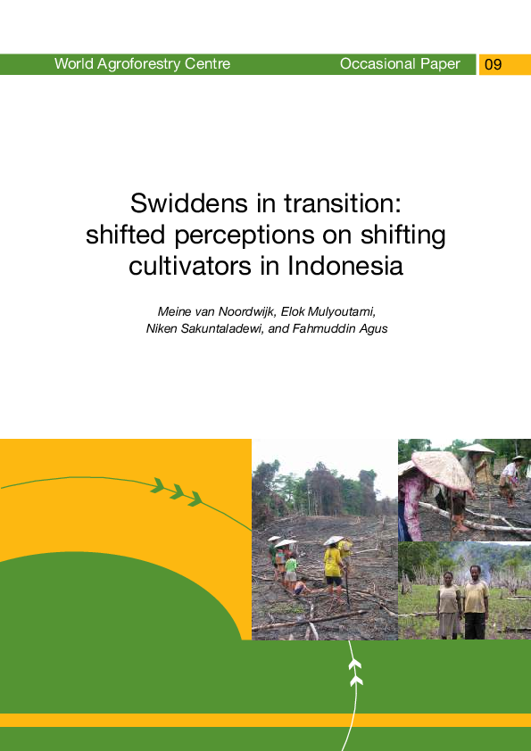 (PDF) Swidden transformations and rural livelihoods in Southeast Asia