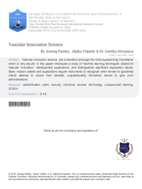 (PDF) Vascular Innovation Science