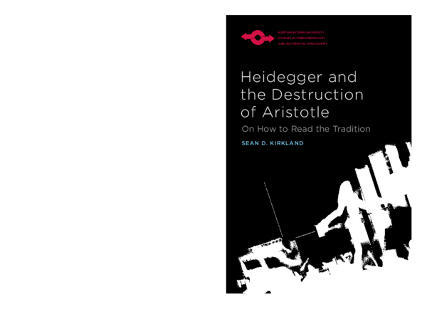 (PDF) Heidegger and the Destruction of Aristotle: On How to Read the ...