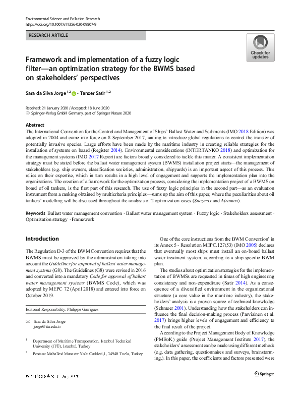 Pdf Framework And Implementation Of A Fuzzy Logic Filter—an