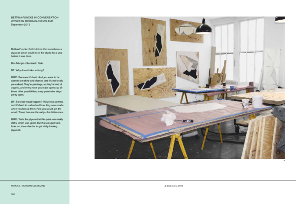 Bettina Funcke in Conversation with Ben Morgan-Cleveland
