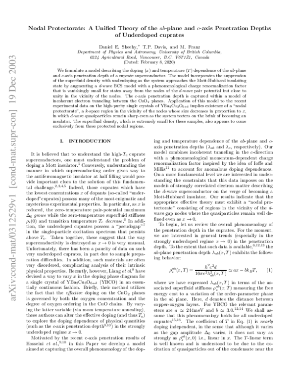 Unified theory of theab-plane andc-axis penetration depths of ...