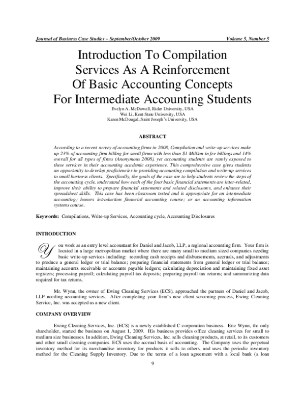 (PDF) Introduction To Compilation Services As A Reinforcement Of Basic ...