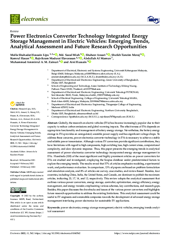 (PDF) Power Electronics Converter Technology Integrated Energy Storage ...