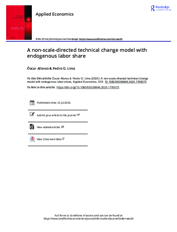 (PDF) A non-scale-directed technical change model with endogenous labor ...