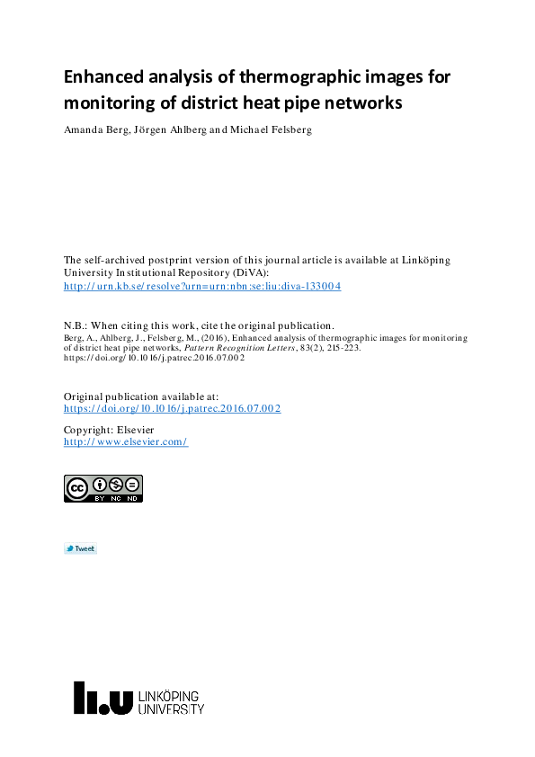 (PDF) Enhanced analysis of thermographic images for monitoring of ...