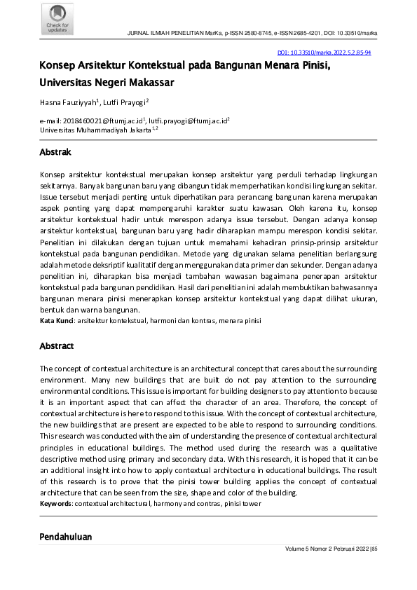 (PDF) Konsep Arsitektur Kontekstual pada Bangunan Menara Pinisi ...