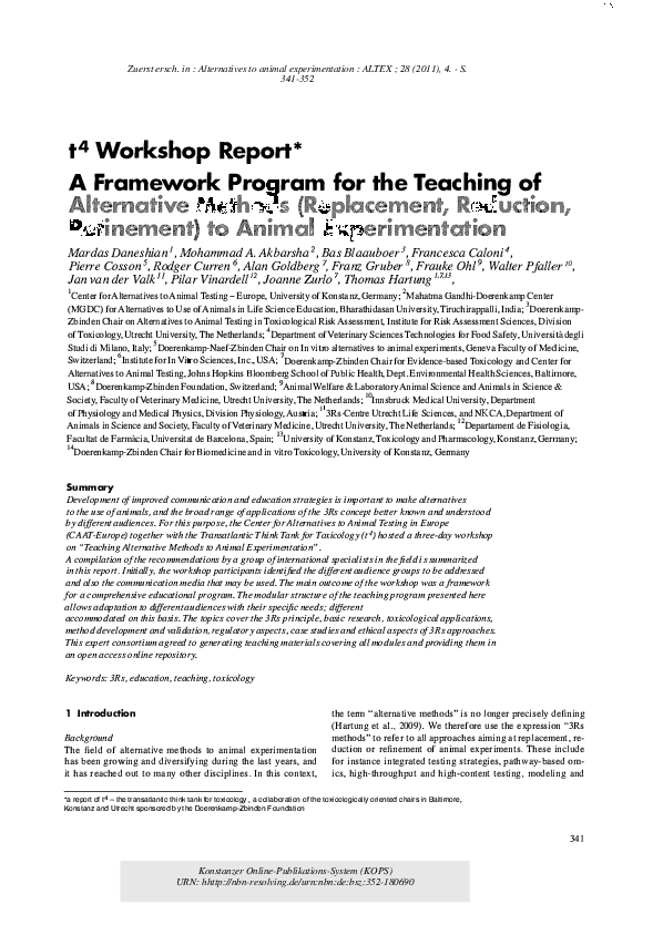 (PDF) A Framework Pro ram for the Teaching of Aiternative h 5 ( R ...
