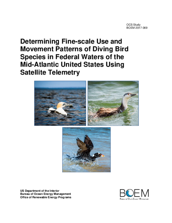 (PDF) Determining fine-scale use and movement patterns of diving bird ...