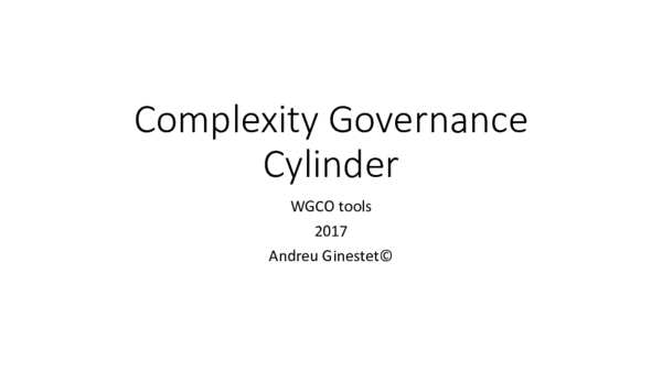 (PDF) 2017 - Complexity Governance Cylinder - Andreu Ginestet & Cordula ...