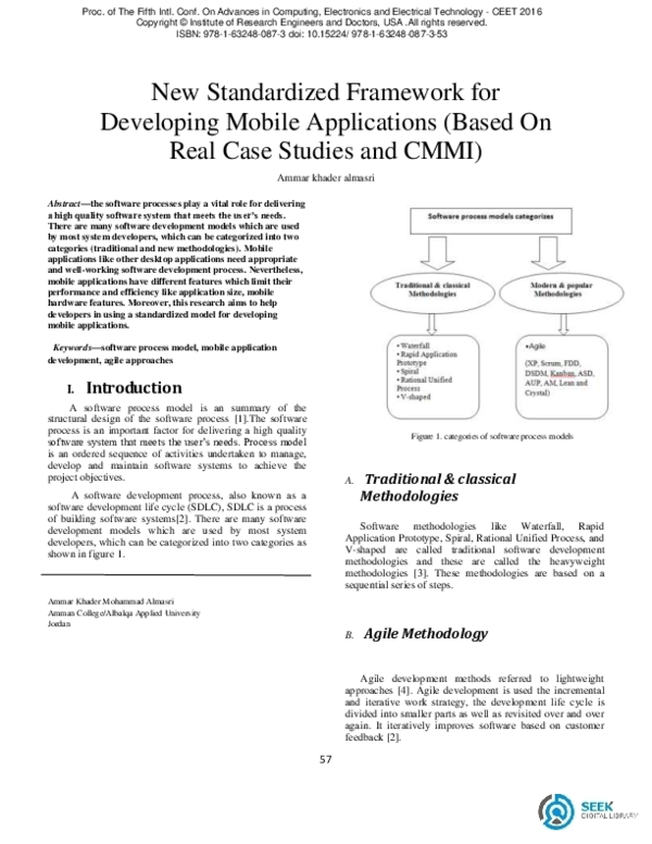 (PDF) New Standardized Framework for Developing Mobile Applications ...