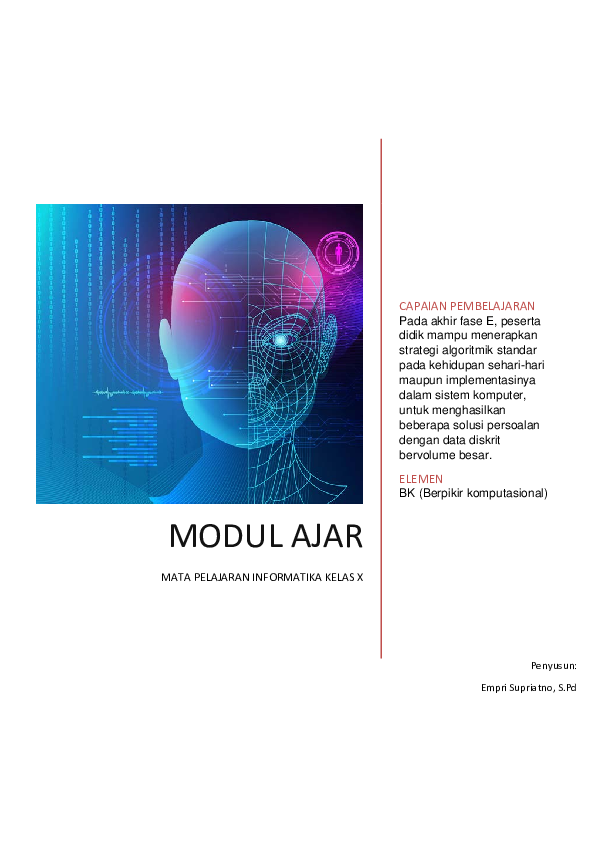 (PDF) MODUL AJAR