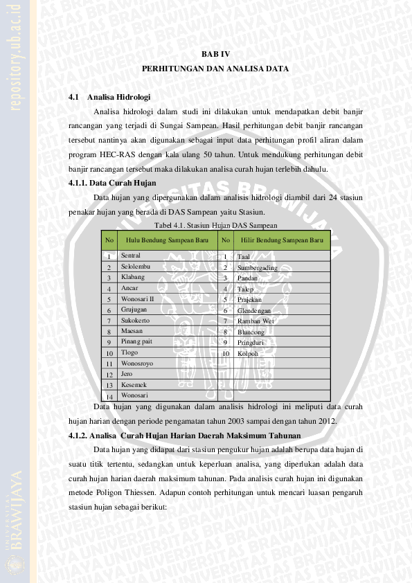 (PDF) Studi Normalisasi Sungai Sampean Sebagai Upaya Pengendalian Banjir