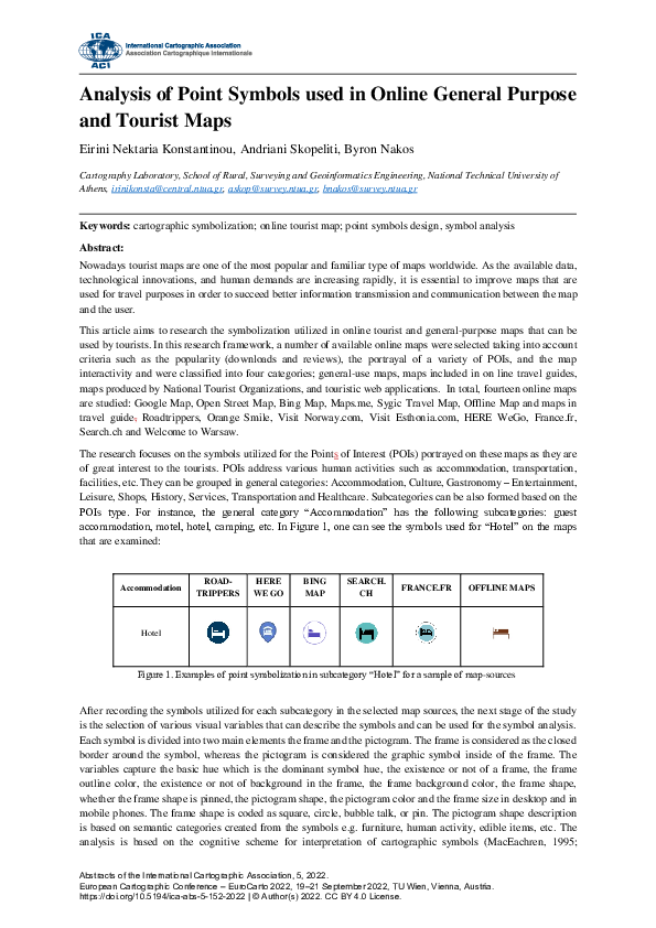 (PDF) Analysis of Point Symbols used in Online General Purpose and ...