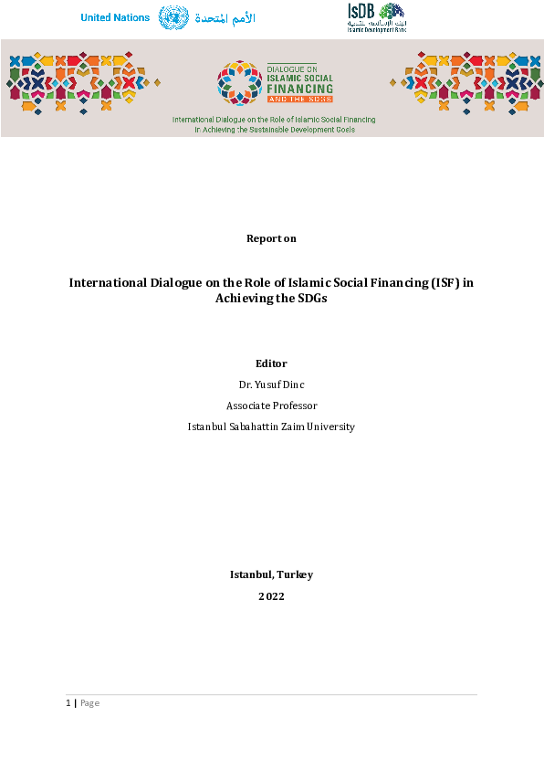 (PDF) ISF Dialogue Report | Yusuf Dinc - Academia.edu