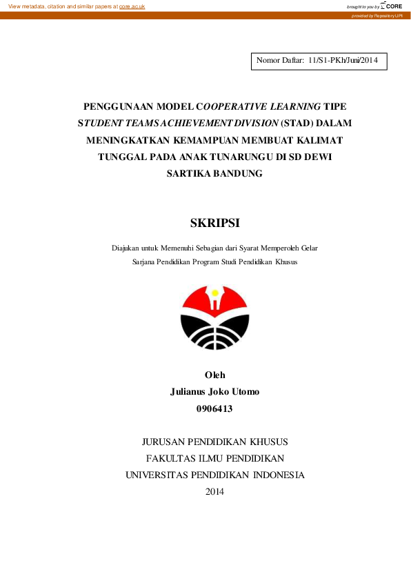 (PDF) Penggunaan Model Cooperative Learning Tipe Student Teams ...