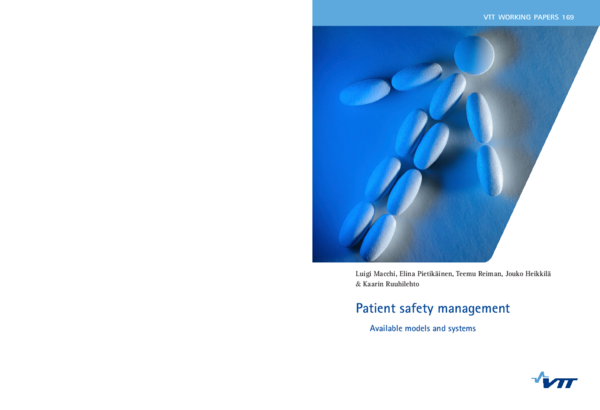 (PDF) Patient safety management: Available models and systems