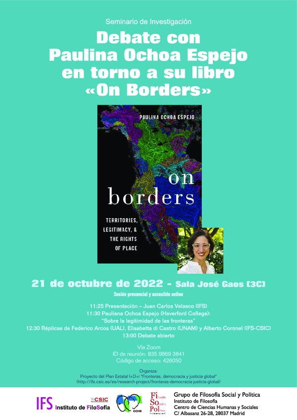 (PDF) Seminario de Investigación: Debate con Paulina Ochoa Espejo en torno a su libro «On ...