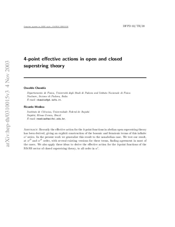 (PDF) Preprint typeset in JHEP style- PAPER VERSION