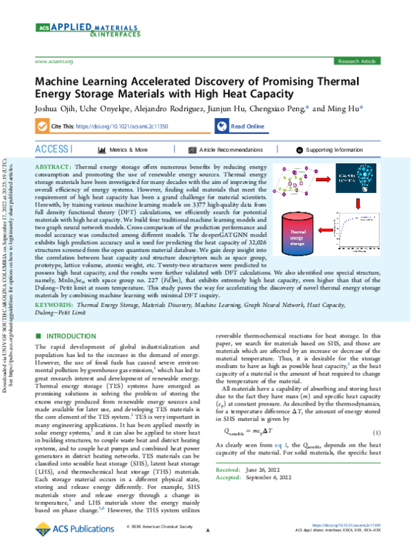 (PDF) Machine Learning Accelerated Discovery of Promising Thermal ...
