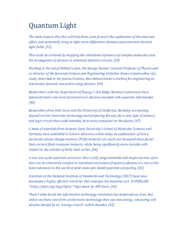 (PDF) Quantum Light | George Rajna - Academia.edu