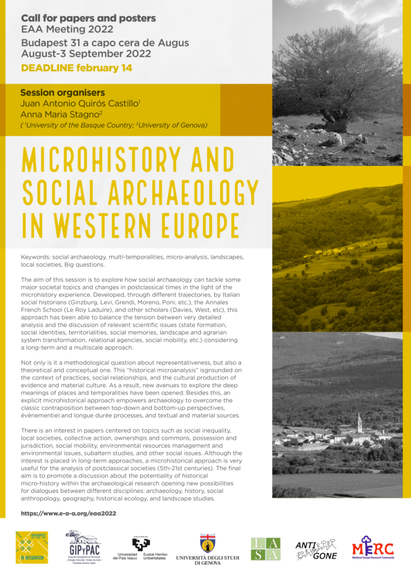 (PDF) MICROHISTORY AND SOCIAL ARCHAEOLOGY IN WESTERN EUROPE