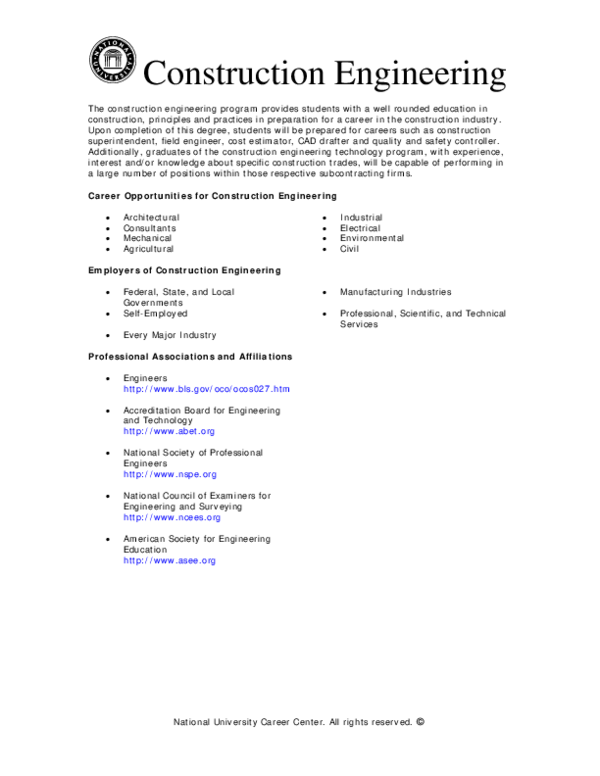 (PDF) Construction engineering
