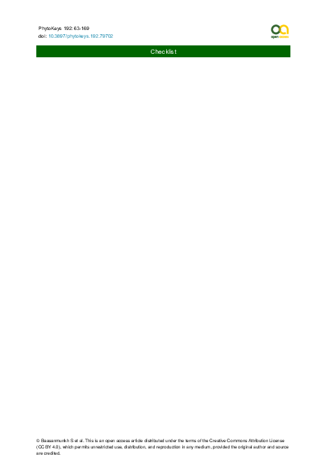 (PDF) Flora of Mongolia: annotated checklist of native vascular plants