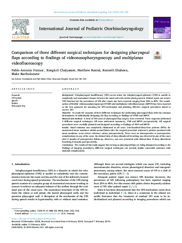 (PDF) Comparison of three different surgical techniques for designing ...
