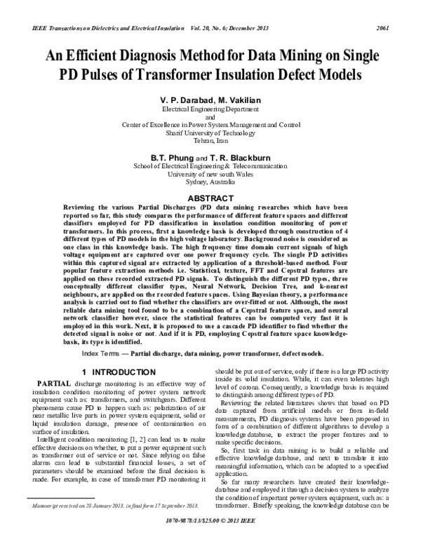 (PDF) An efficient diagnosis method for data mining on single PD pulses ...