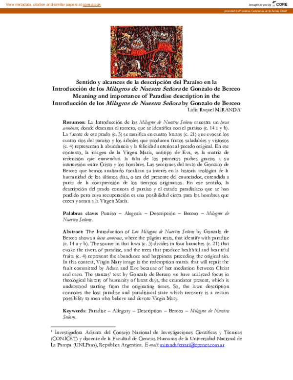 (PDF) Meaning and importance of Paradise description in the ...