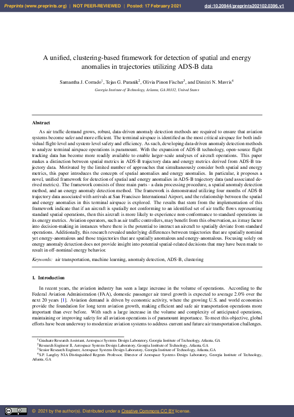 (PDF) A Unified, Clustering-Based Framework for Detection of Spatial and Energy Anomalies in ...