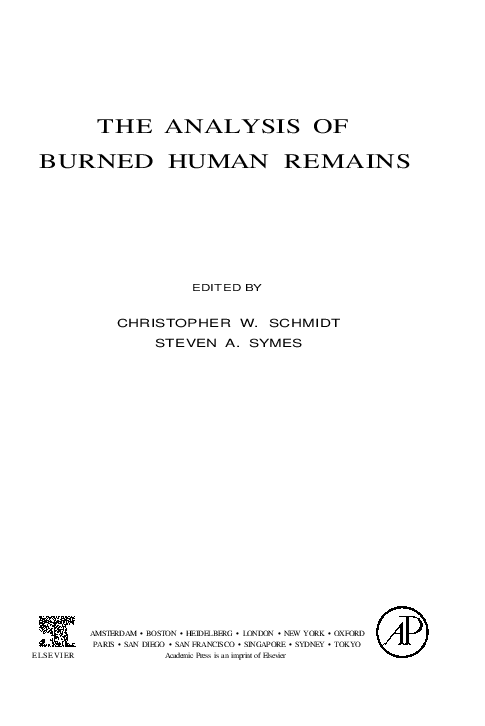 (PDF) The Analysis of Burned Human Remains